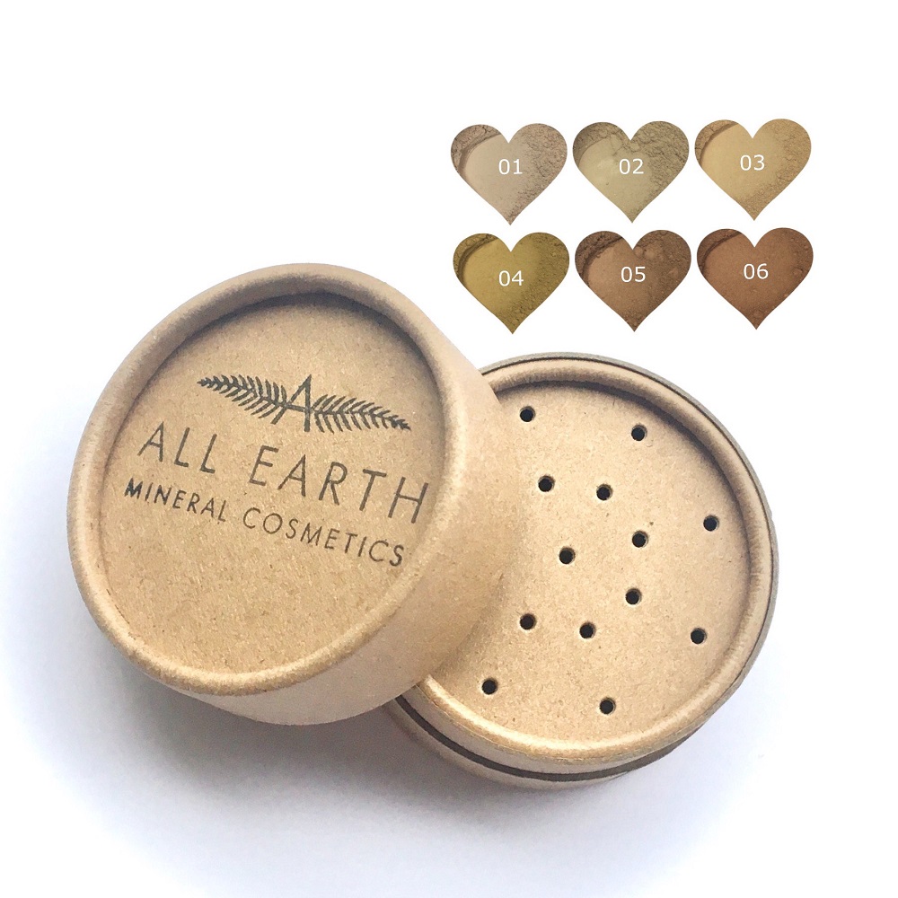 All Earth Mineral Cosmetics - Eco - Foundations | Penny Pascoe Makeup ...